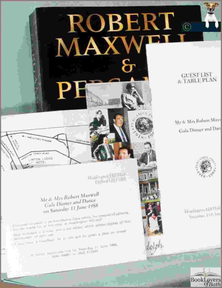 Robert Maxwell & Pergamon Press - Anon./PB/Biography/0080362001 | eBay