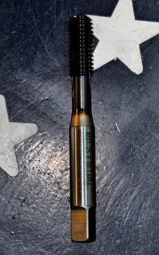 NACHI M8x1.25 Bottoming Tap Thread Forming 8mm X 1.25mm D9 HSSE-V 91036 ...