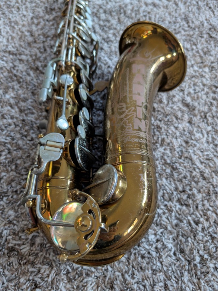 Martin Handcraft Comm II Alto Saxophone Orig Lacquer Match Serials ...