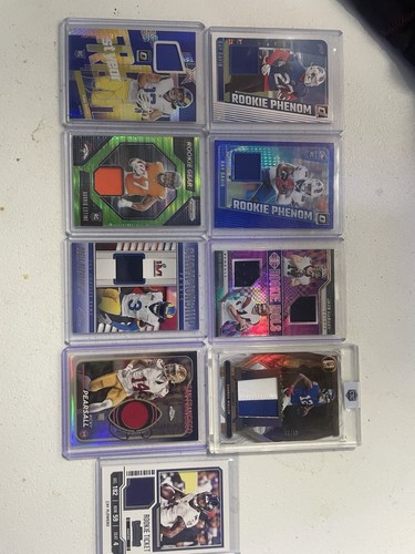 NFL Patch Card Lot! ( 9 Card Lot) | eBay
