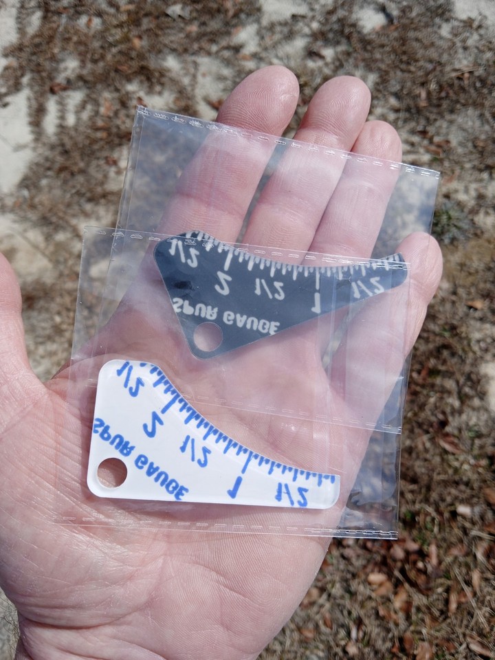 2 Turkey 🦃 Hunting Spur Gauges! Portable Accurate Measuring Tool. Spur ...