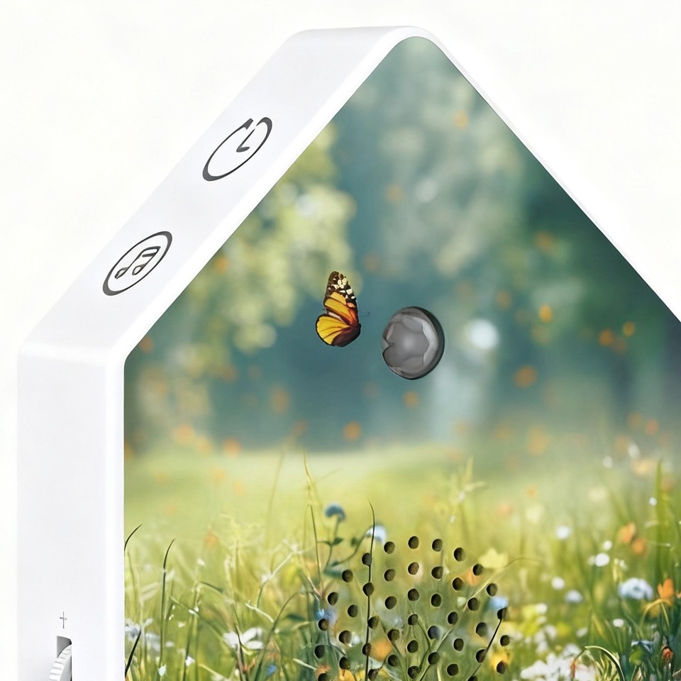 Singing Bird Box White Noise Music Device With Timer Bird Chirping Box ...