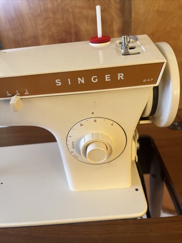 Vintage Singer 247 Sewing Machine With Cabinet | eBay