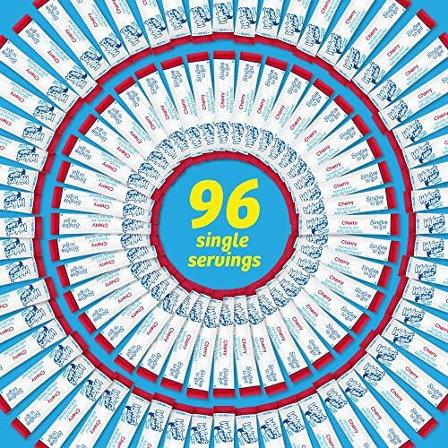 Wyler's Light Singles To Go Packets, Water Drink Mix, Cherry, 96 Single ...