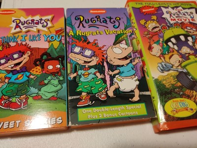 Rugrats VHS Lot I Think I Like You, A Rugrats Vacation, Movie ...