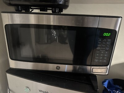 GE 1.1cu.ft. Countertop Microwave Oven - Stainless Steel (JES1145SHSS ...