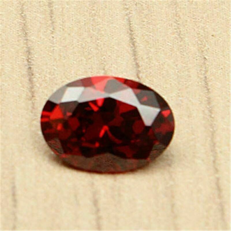 7x5mm Red Ruby Oval Shape Cut Mozambique Loose Gemstone Stone | eBay
