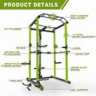 Power Rack Power Cage Squat Rack Home Gym Equipment Bench Press Rack ...