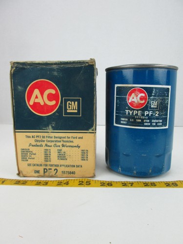 OEM AC Spark Plug Division GM Oil Filter PF2 5575840 Replacement Parts ...