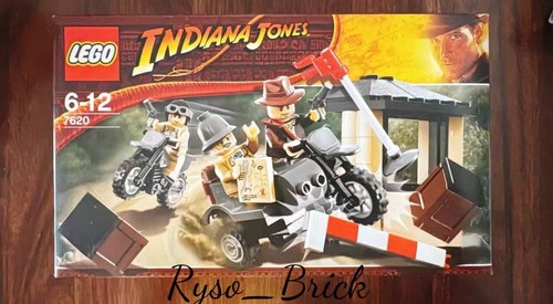 LEGO 7620 Indiana Jones Motorcycle Chase – NEW & Sealed | 2008 Classic ...