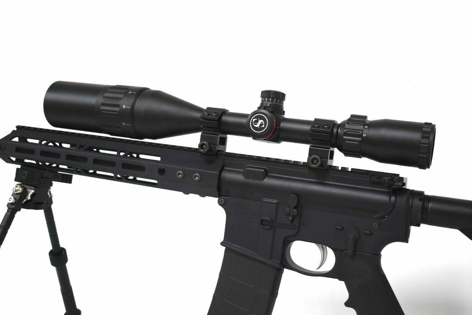 Sniper 4-16X50AO Hunting Rifle Scope with R/G Illuminated Mil-Dot ...