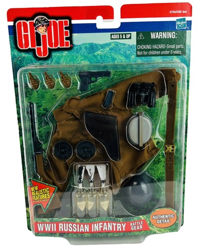 1/6 WW2 GI Joe Russian Soldier Military Toy Weapons & Accessories Set ...