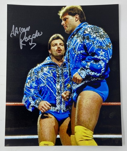 JACQUES ROUGEAU Signed 8x10 Photo Wrestling Autograph Wrestler WWF ...
