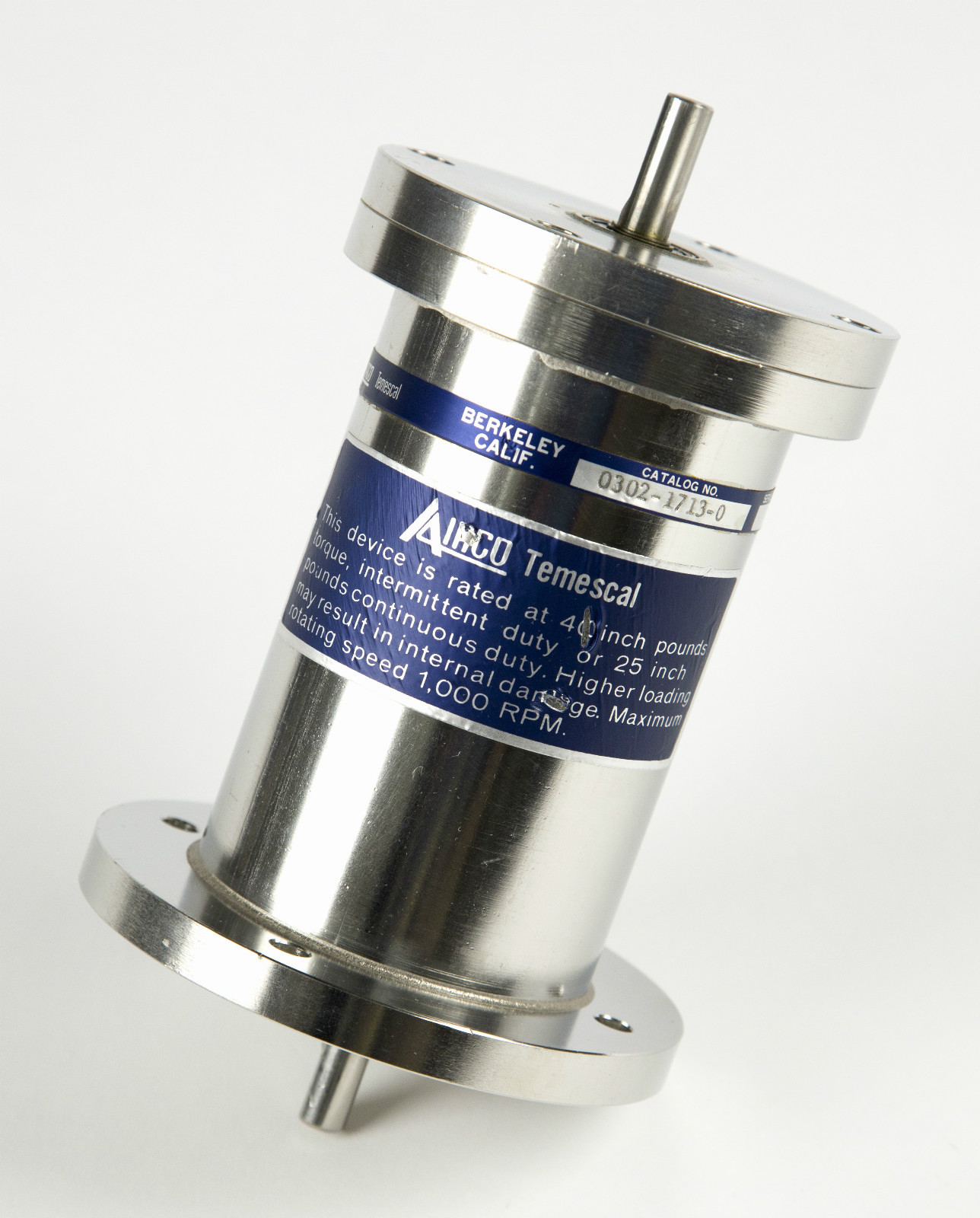 Airco Temescal BR-IF Bellows-Sealed Rotary Feedthrough | eBay