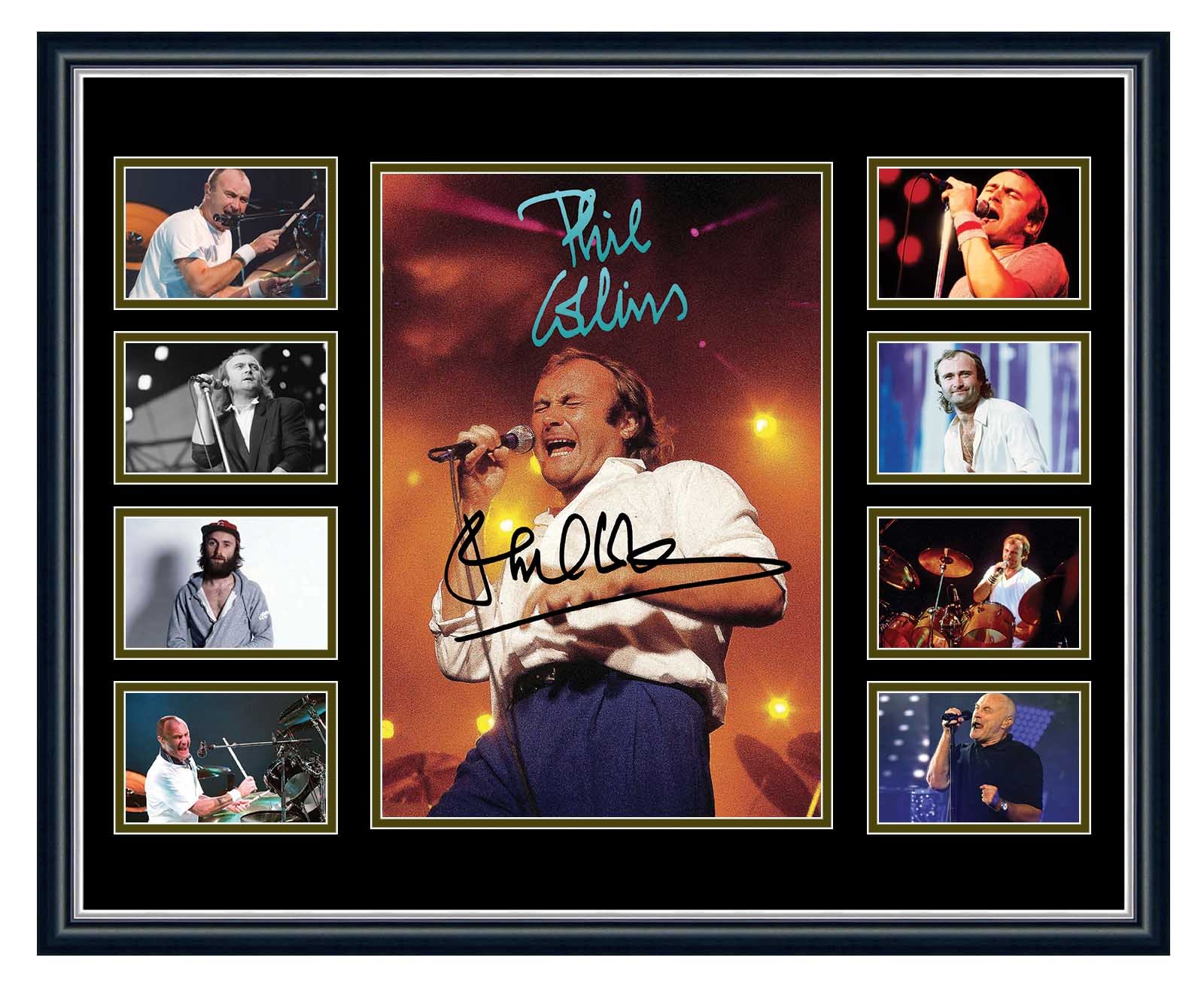 PHIL COLLINS SIGNED LIMITED EDITION FRAMED MEMORABILIA | eBay Australia
