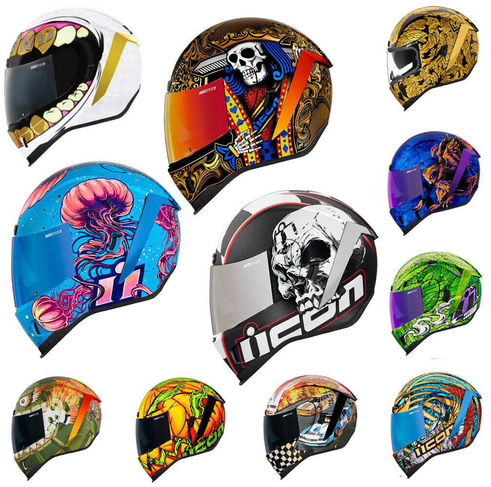 New Icon Helmets Icon Variant Helmet Quicksilver | Icon Full Face