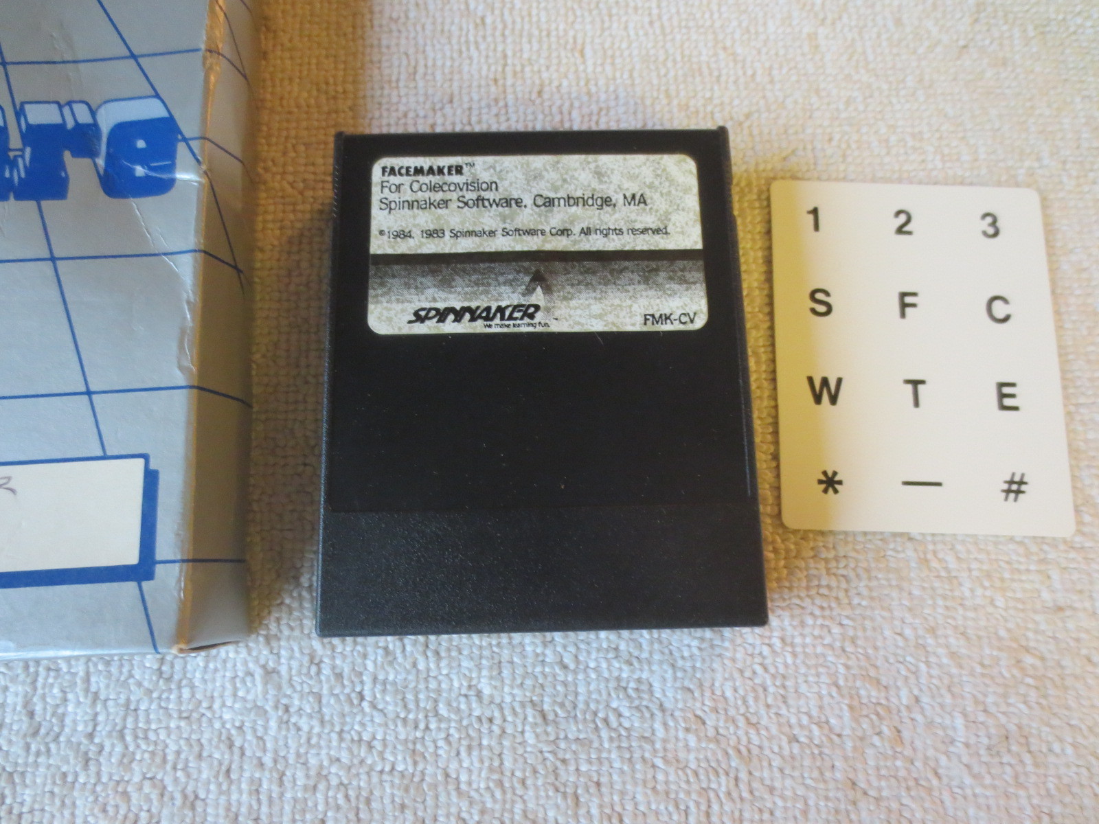 Face Maker - ColecoVision - Coleco / Spinnaker Cartridge w/ Overlay | eBay