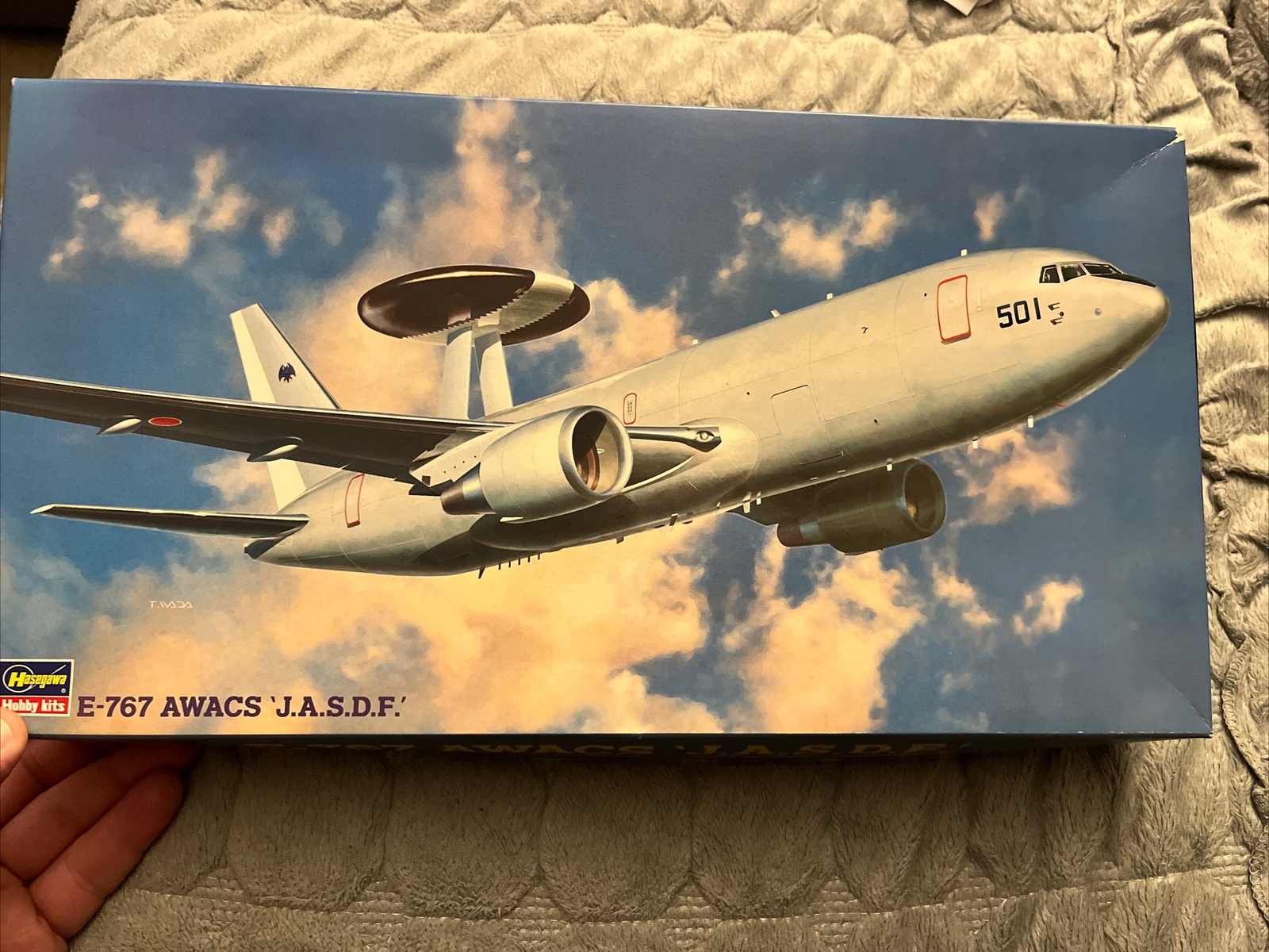 Hasegawa 1-200 AWACS Boeing E-767 Model Kit #11027 Sealed Parts New | eBay