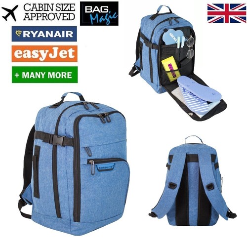 RYANAIR 40x20x25cm Underseat Cabin Approved EasyJet Backpack Rucksack ...