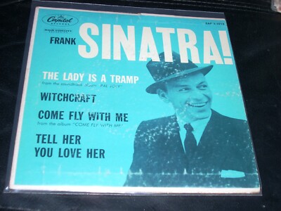 FRANK SINATRA lady is a tramp ( jazz ) 7" EP capitol 1013 | eBay