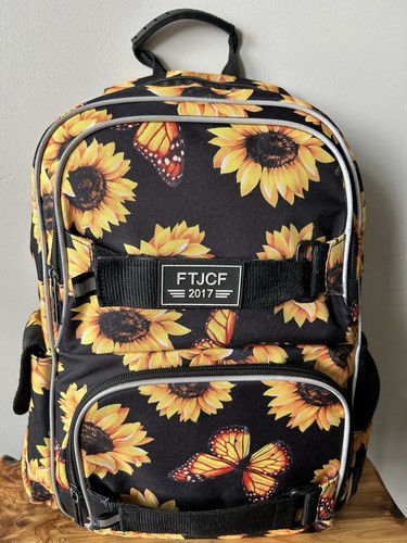 Sunflower Butterfly Backpack | eBay