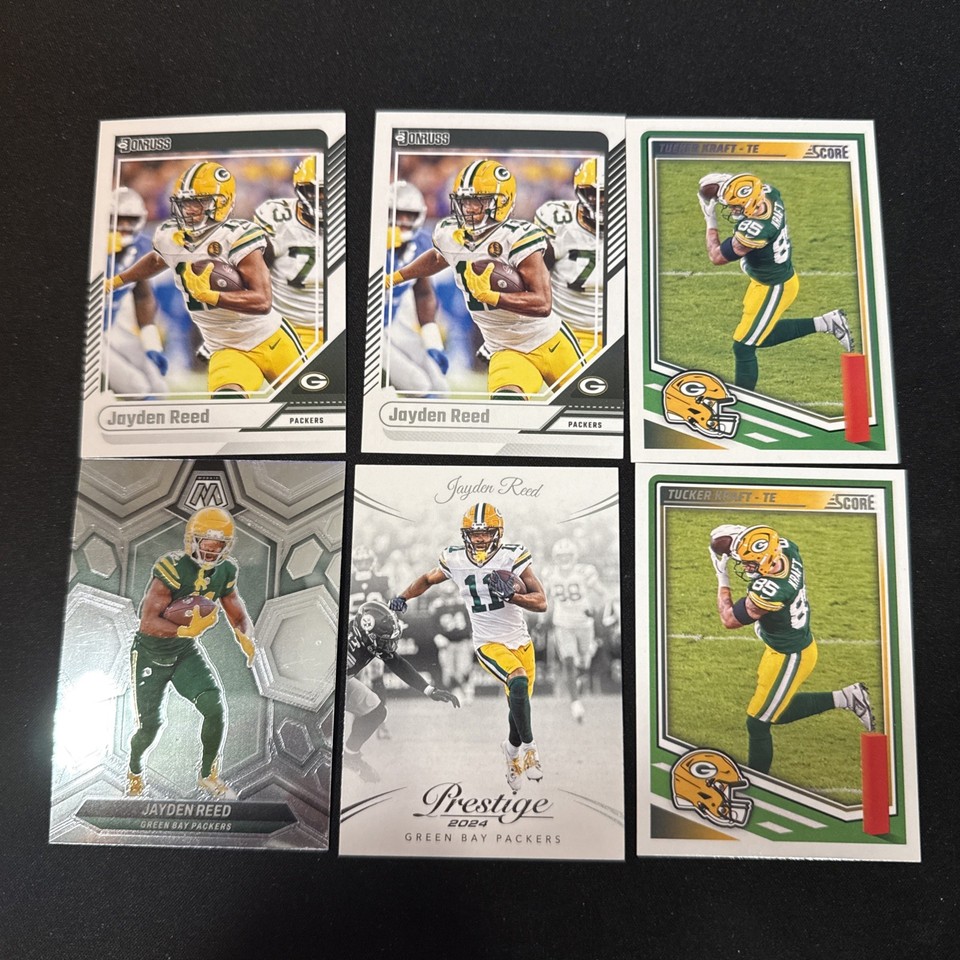 Packers Football Cards (107 total) RC's, Inserts, Stars, #'d Rookies ...