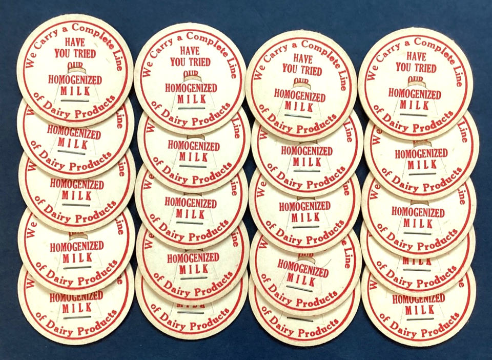 30 WE CARRY A COMPLETE LINE OF DAIRY PRODUCTS GENERIC MILK BOTTLE CAPS ...