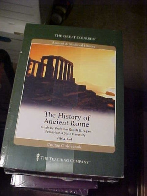 The History of Ancient Rome Great Courses CDs + Book Sealed ...
