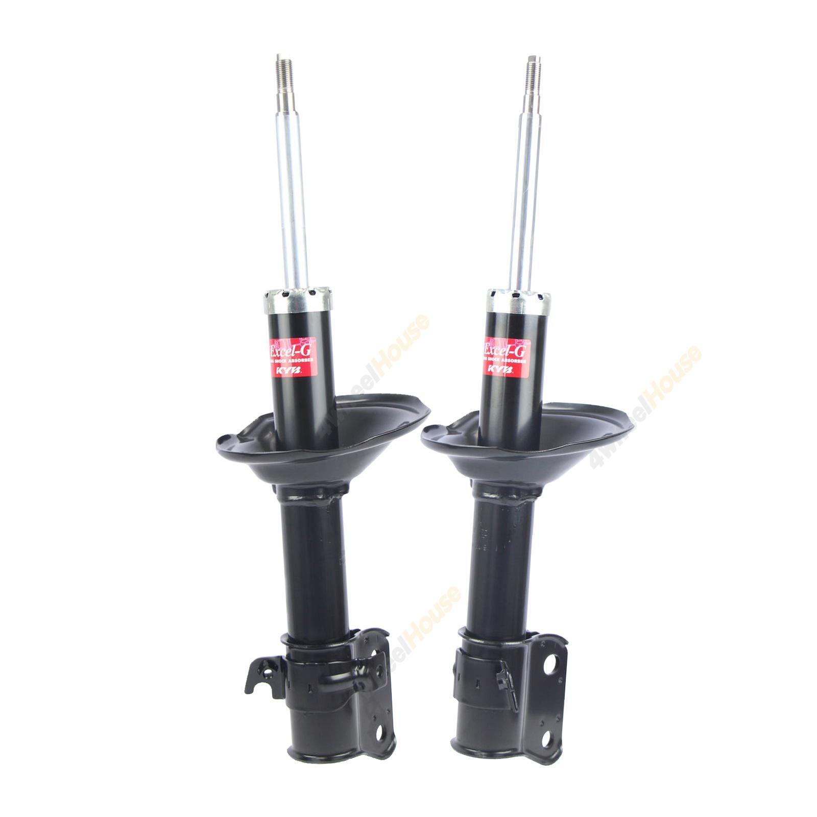 2 x KYB Strut Shock Absorbers Excel-G Gas Replacement Front 334343 ...