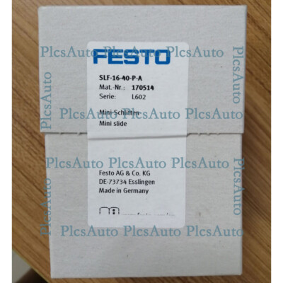 one New Festo SLF-16-40-P-A pneumatic slide in box Fast Delivery | eBay