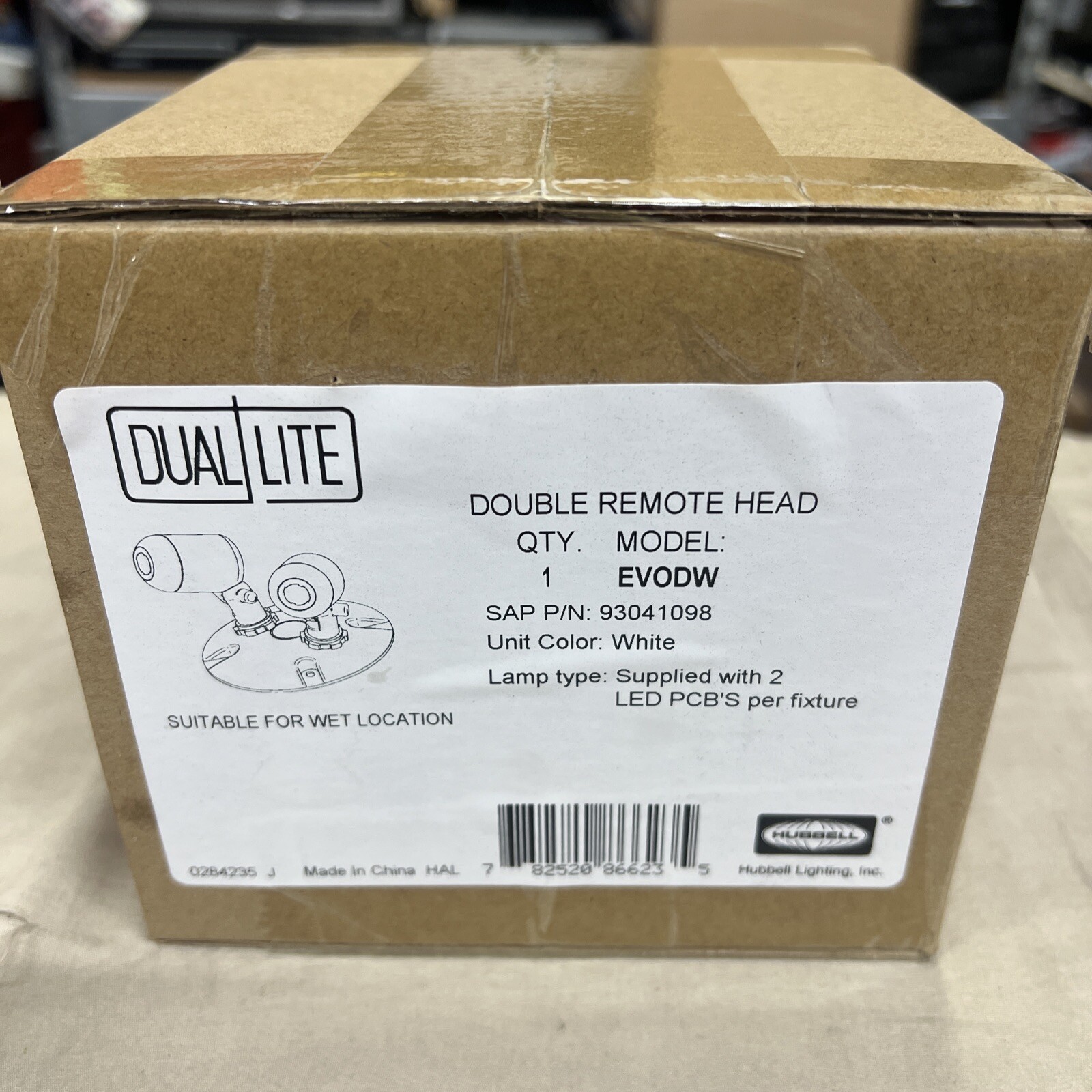 EVODW DUAL LITE / DOUBLE REMOTE HEAD LAMP, WHITE, LED, 4.8 V / 2 W (NEW ...