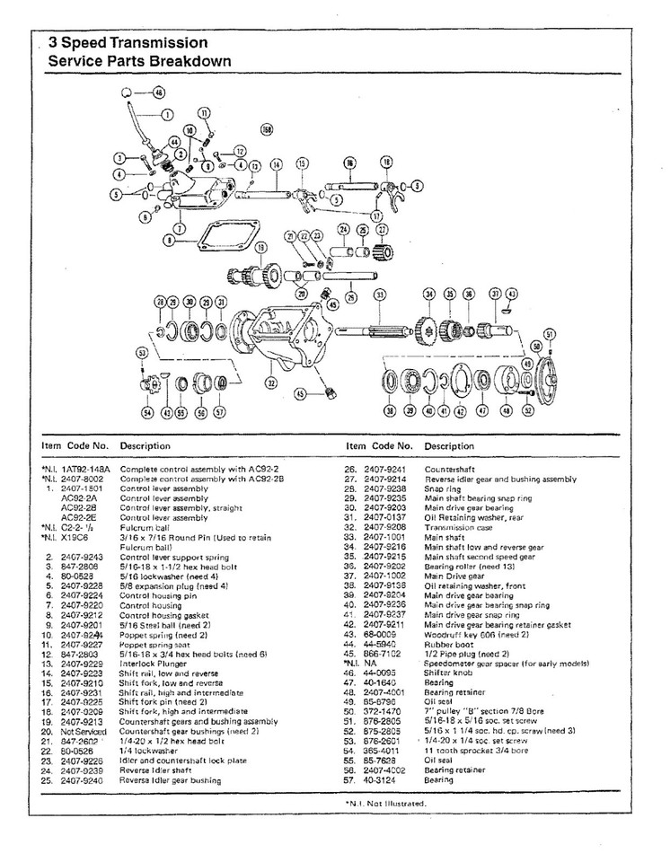 14 24 Tractor Operator & Service Parts Manual Speedex S-14-S-24 Garden ...