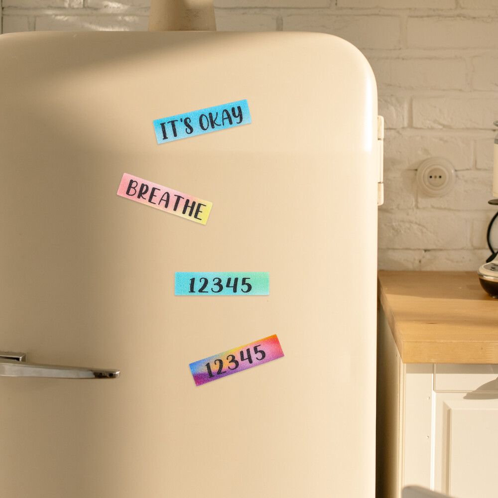 10Pcs Adhesive Plastic Strips Rough Texture Stickers Breathe ...