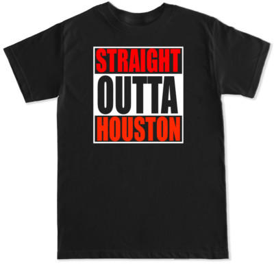 STRAIGHT OUTTA HOUSTON ROCKETS BASKETBALL JAMES HARDEN CHRIS PAUL MENS ...