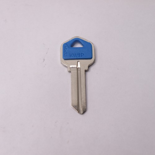 Single Sided Key Blank Nickel Plated Brass Blue 13005KW1PB | eBay