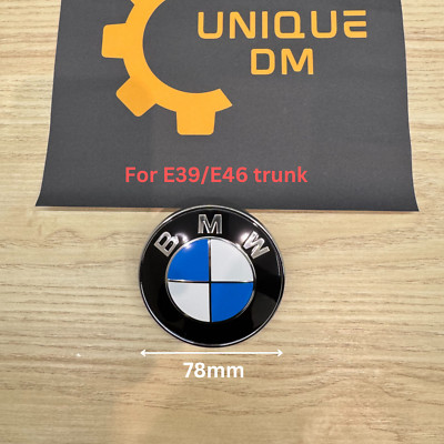 BMW E39 E46 Trunk Emblem LOGO Badge 51148203864 | eBay