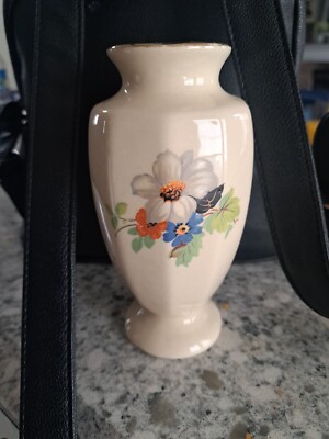 Marco Pottery Small Vase With Flowers | eBay