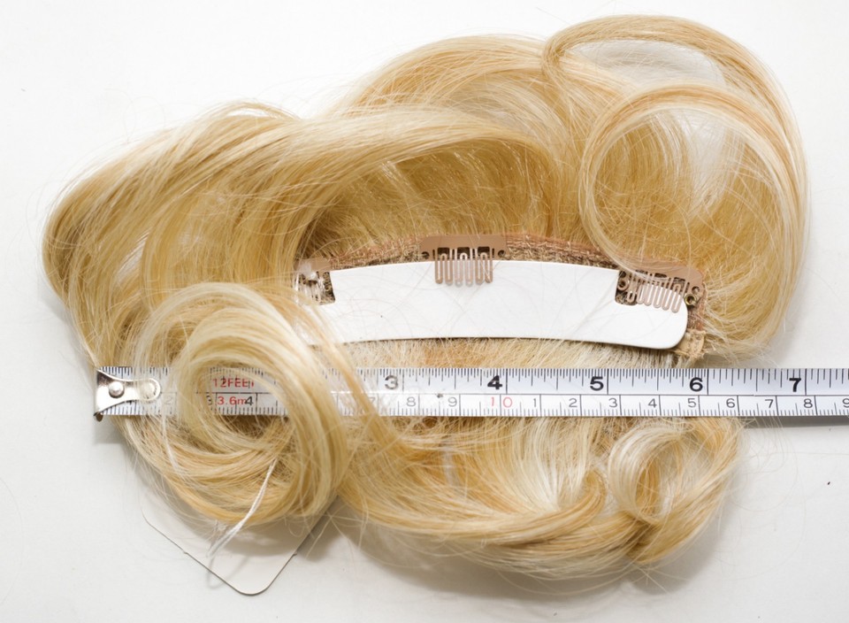 Secret Volume Hair Topper Daisy Fuentes Wig Beauty Glamour Elegant ...