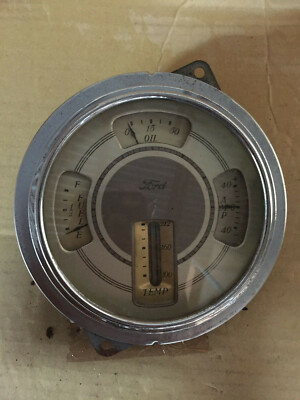 1937 Ford Instrument Gauge Cluster Original Used | eBay