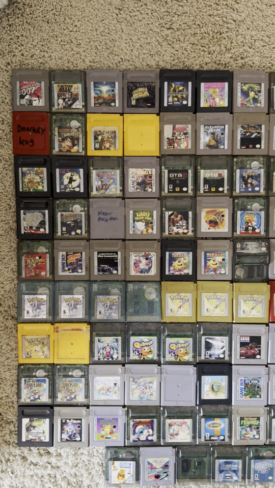 Nintendo Gameboy/Gameboy Color Authentic Video Games Collection *Pick ...