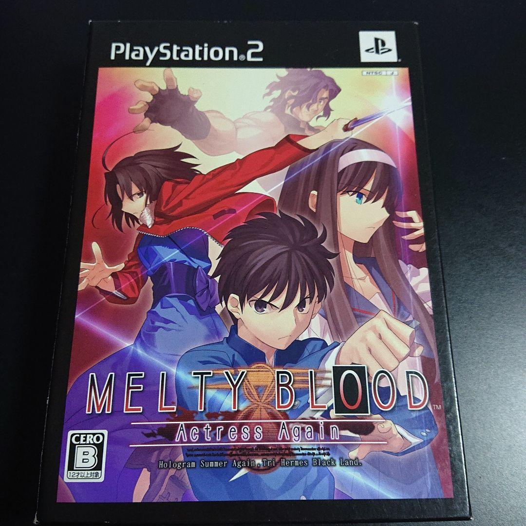 PS2 Melty Blood Actress Again First edition limited Sony PlayStation ...