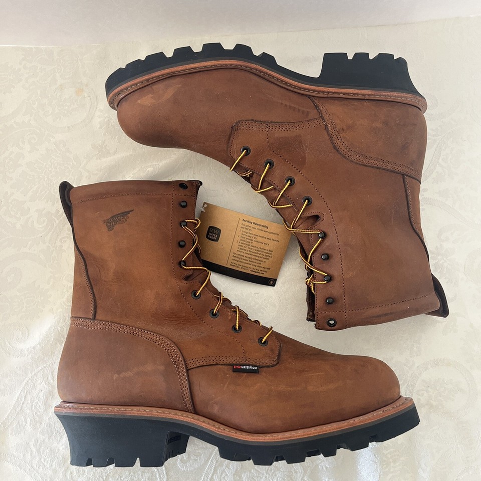 Red Wing 4417 LoggerMax Mens 15 D 9" Safety Toe Waterproof Insulated ...