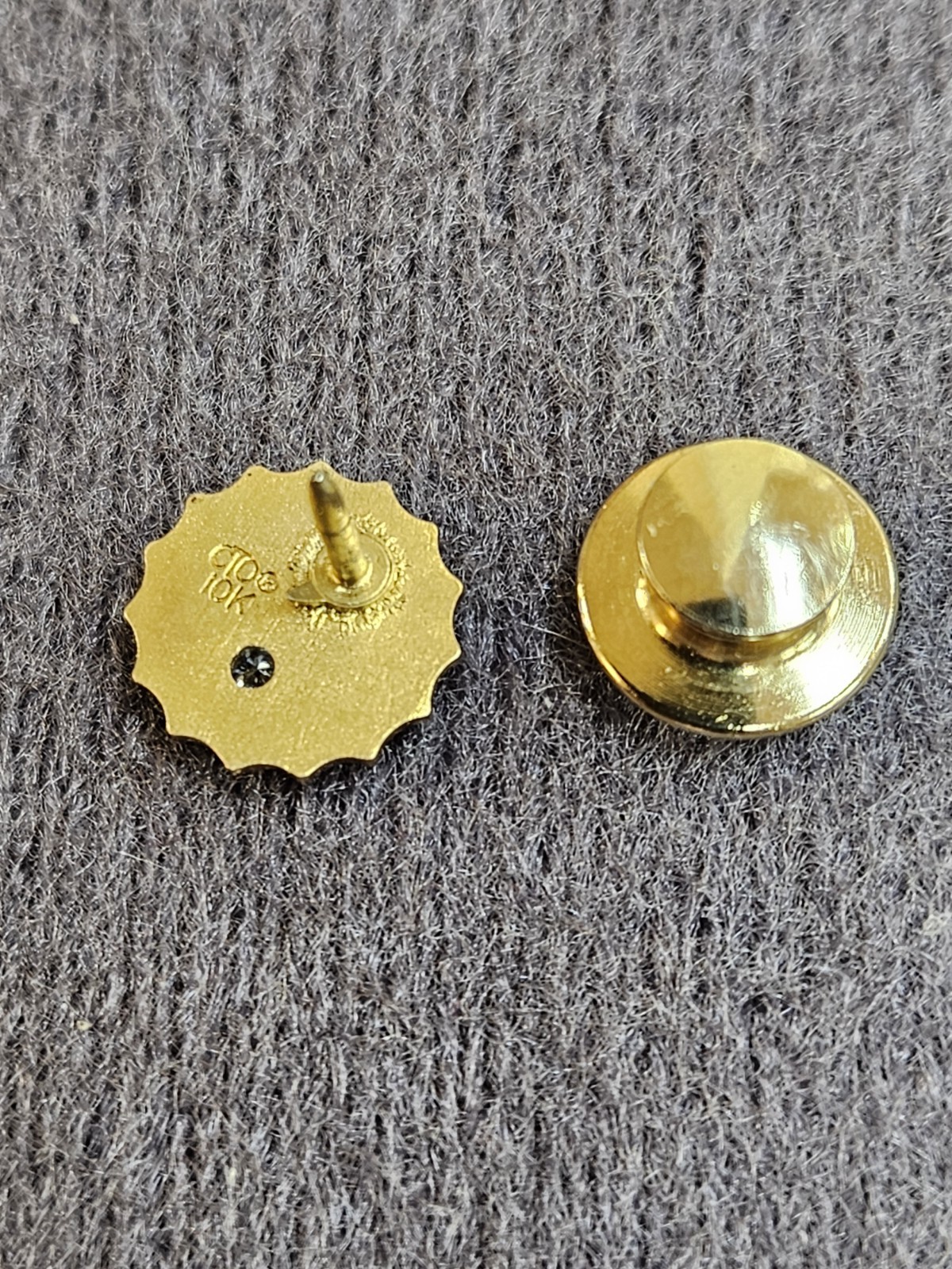 Pepsi Americas Pepsi Cola Employee Service Award 10K Gold Pin With ...