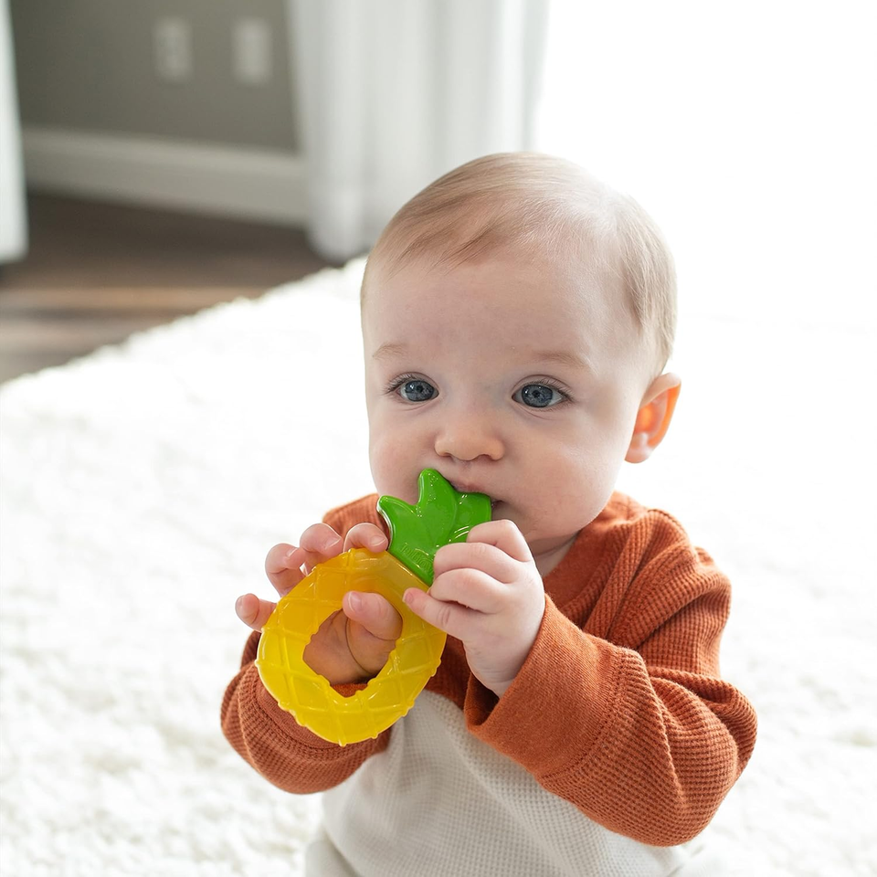 Aquacool Water-Filled Baby Teether, Cools & Massages Sore Gums, BPA ...
