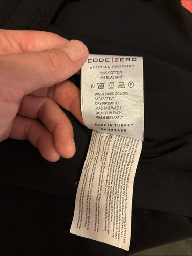 Alfa Romeo Code Zero Race Team Collection Black T Shirt Size XL | eBay