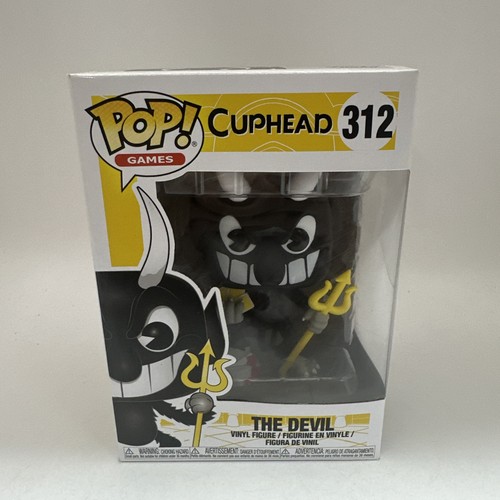 Funko Pop! Vinyl: Cuphead - The Devil #312 With Protector 889698269667 ...