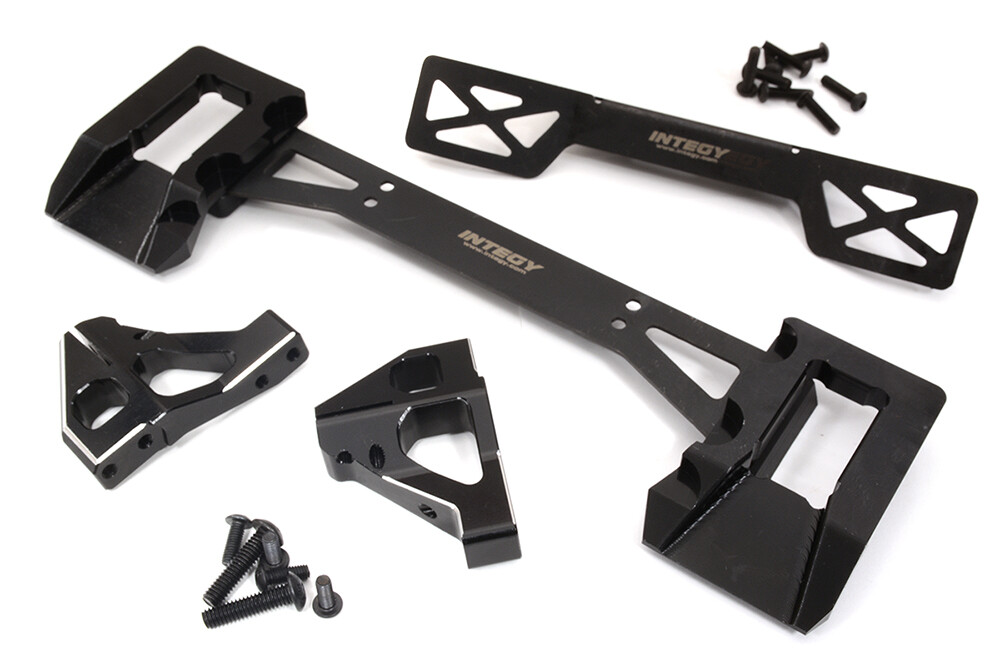 Alloy Machined Rear Body Mount Upgrade for Traxxas Sledge 4WD 1/8 Scale ...