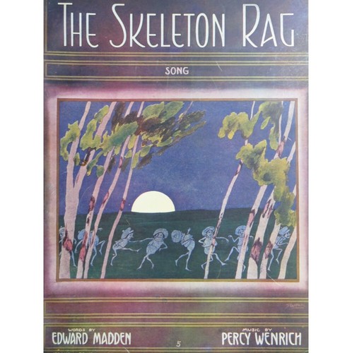 WENRICH Percy The Skeleton Rag Chant Piano 1911 | eBay