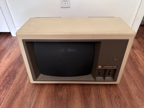 Apple Monitor III CRT A3M0039 – Needs repair | eBay