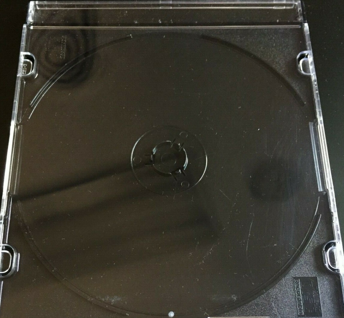 Lot of 10 x CD/DVD Blank Cases w/Black Tray Single Disc case | eBay